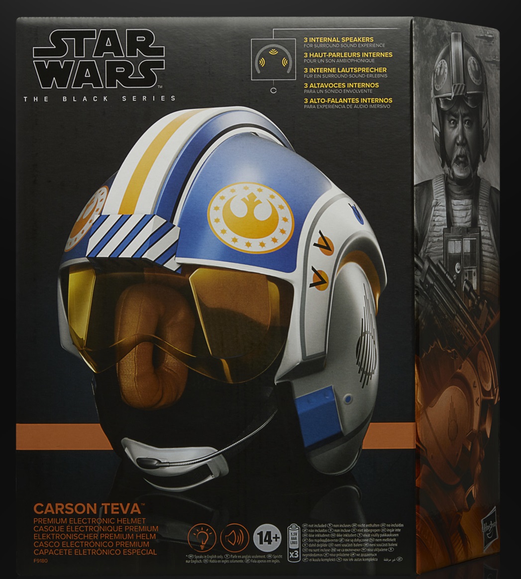 Hasbro - Star Wars Mandalorian Black Series Carson Teva X-Wing Pilot ...