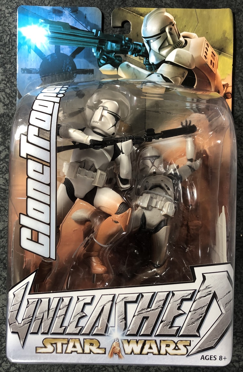 Hasbro - Star Wars Unleashed Clone Trooper Battle on Geonosis Statue # ...