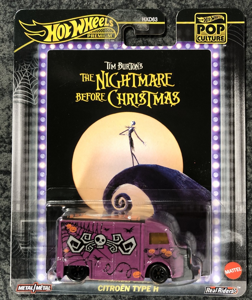 Hot Wheels - Nightmare Before Christmas Citroen Type H Van Die-Cast ...
