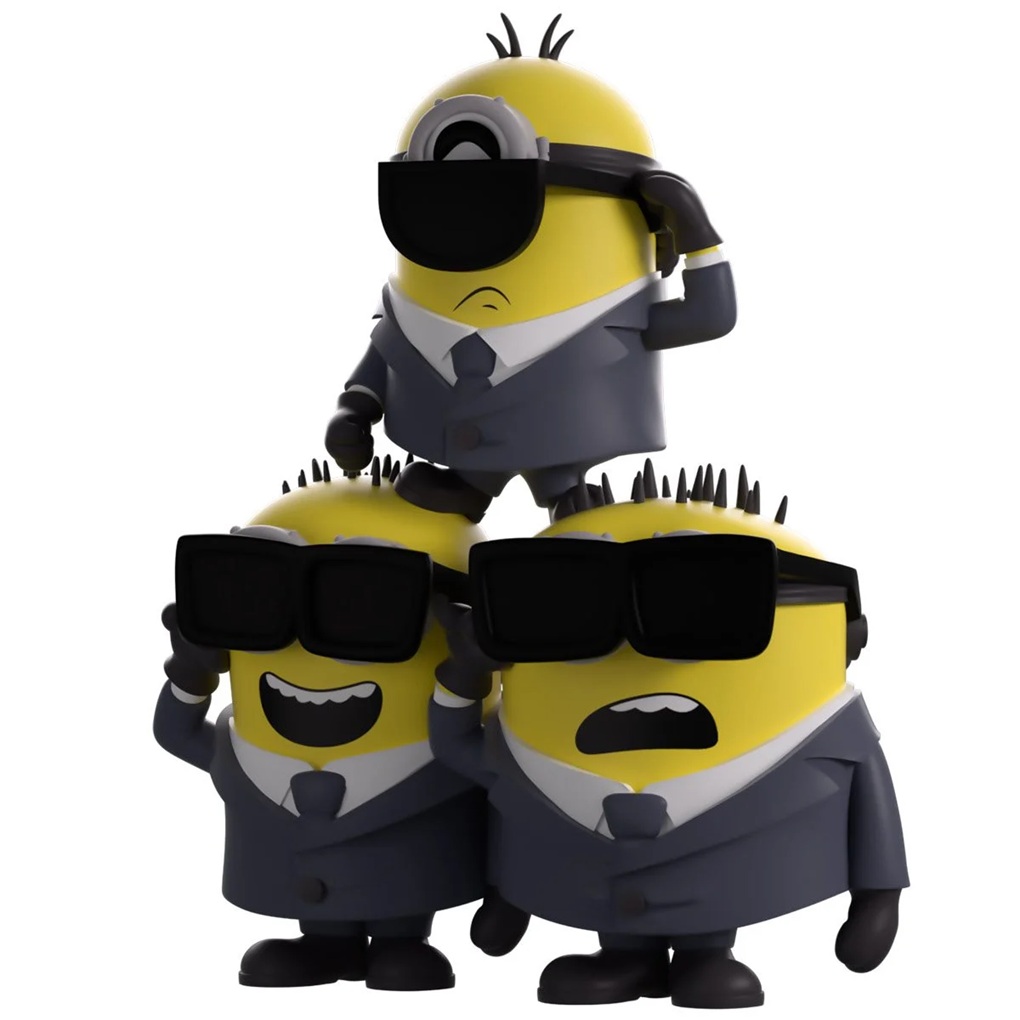 Youtooz - Despicable Me 4 Stacked Agent Minions Vinyl Figure #YTZ-50338